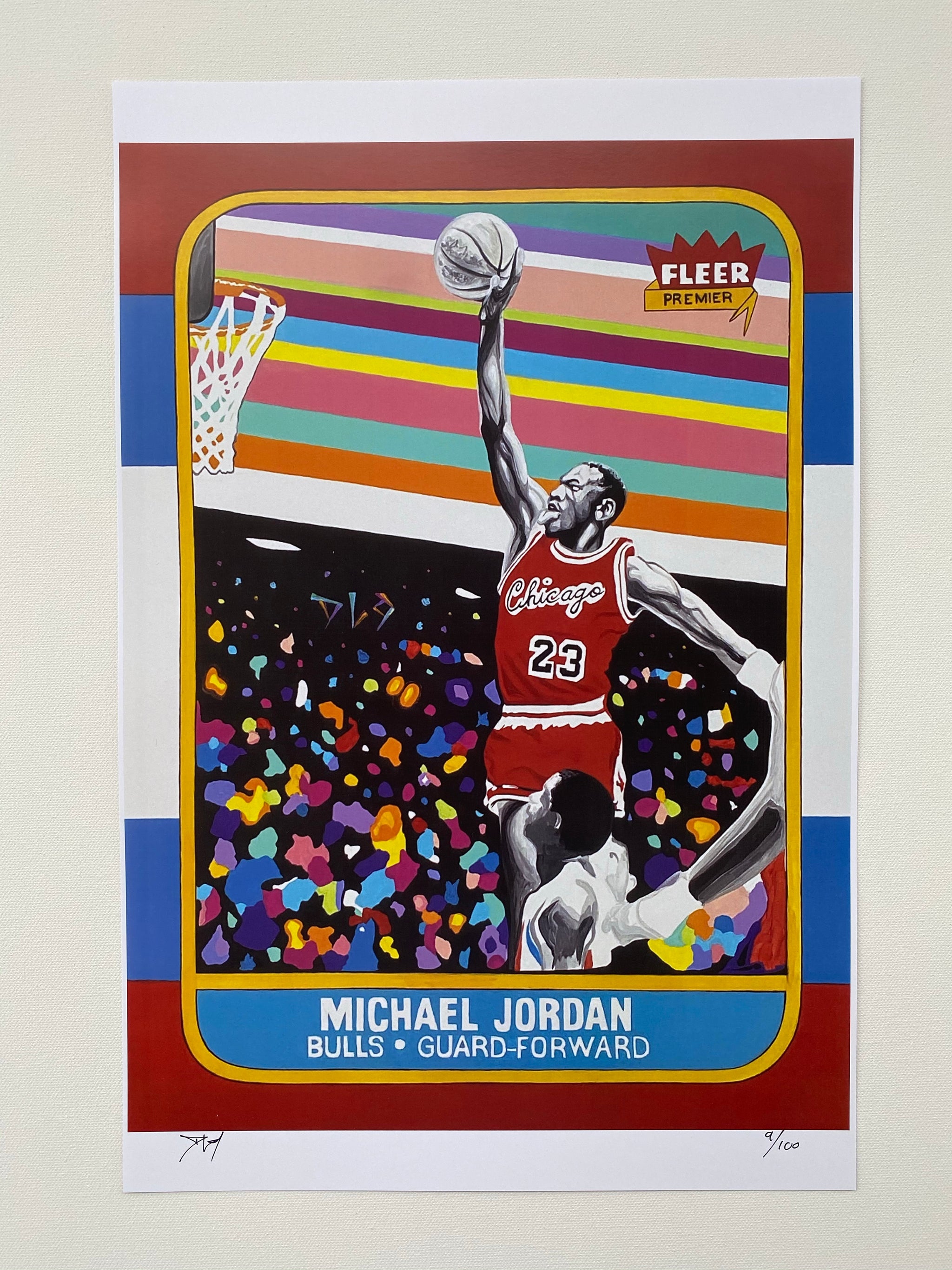 Michael Jordan Art Card